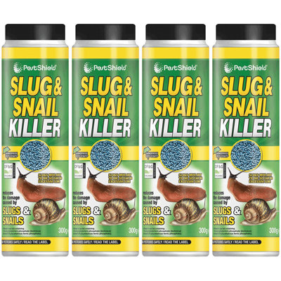 4X PestShield Slug and Snail Killer Mini Blue Pellets Organic ...