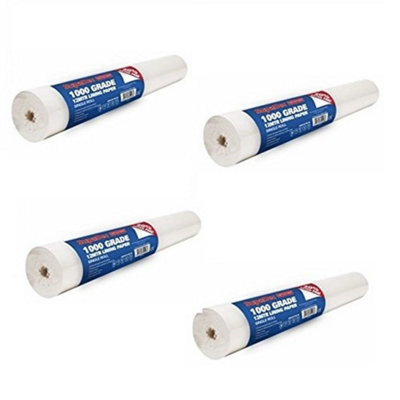 4x SupaDec Wallpaper Lining Paper 1000 Grade Wallpapering Base Liner ...