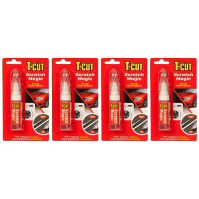 4x T-Cut Scratch Magic Pen 10ml Car Paintwork Repair Touch Up For All ...
