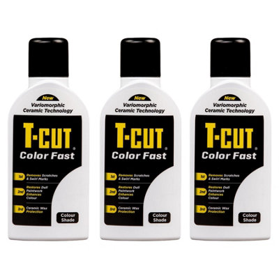 4x T-Cut White Scratch Remover Color Fast Paintwork Restorer Car Polish ...