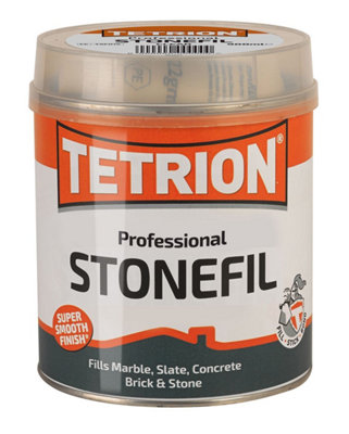 4x Tetrion Professional Stonefil White 900ml