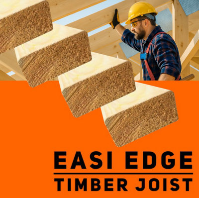 4X2 TIMBER x 3.6m Timber Eased Edge 4 Lengths In A Pack (FREE DELIVERY)