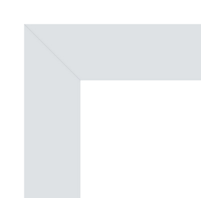 4x4" Light Grey Picture Frame - 4x4" Square Frame with 2x2" Mount for ...