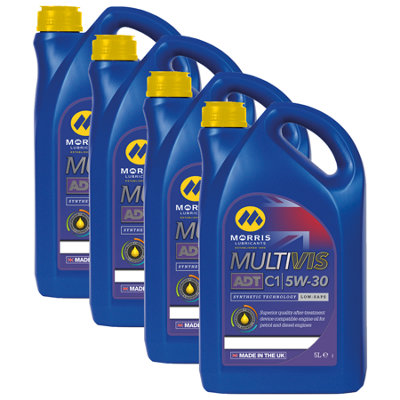 4x5L MORRIS 5w30 Fully Synthetic Engine Oil Low Saps ACEA C1, STJLR.03.5005