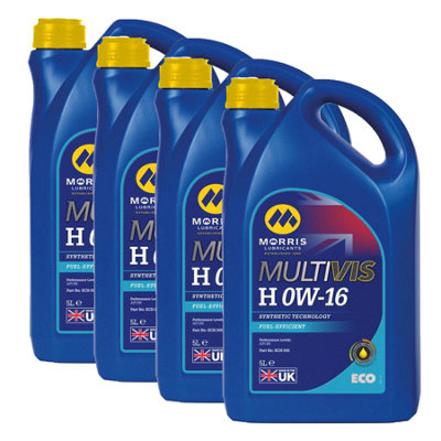 4x5LMORRIS 0W16 Fully Synthetic Engine Oil API SN for Honda, Toyota, Nissan