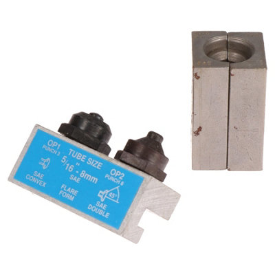 5/16" / 8mm SAE Brake Pipe Flaring Flare Tool Punch And Die Single Or ...