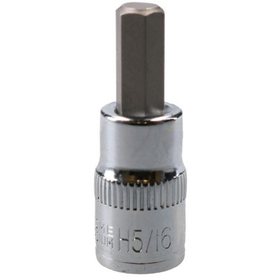 5 16 Hex Key Socket Bit 3 8 Drive Imperial Af Sae 6 Sided Allen Key