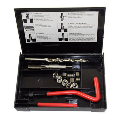 5/16" x 18 BSW Whitworth Tap Repair Cutter Kit Helicoil Damaged Threads ...