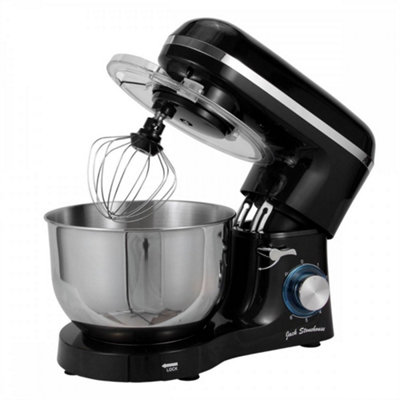 5.5L Stand Mixer with Splash Guard, Black