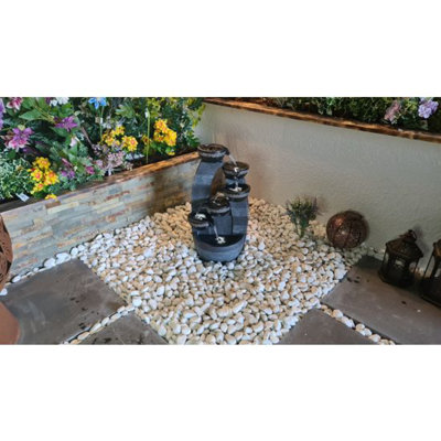 5 Bowl Pour Solar Powered Water Feature