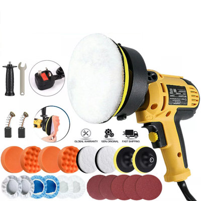 5" Electric Car Polisher Buffer Sander Detailing Orbital Polishing Machine