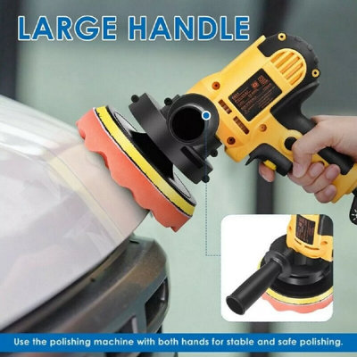 5" Electric Car Polisher Buffer Sander Detailing Orbital Polishing Machine