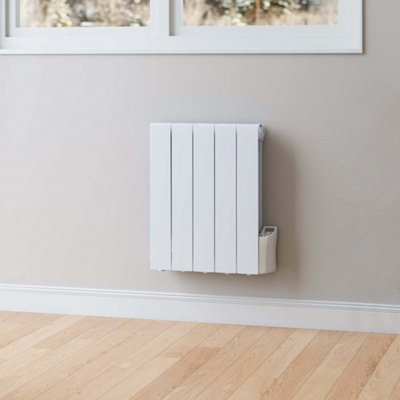 5 Fins 900W Electric Oil Filled Radiator Space Heater with LED Screen 3 ...