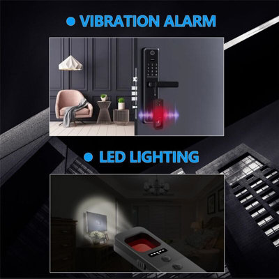 5 In 1 Hidden Camera Detector Gps Tracker Infrared Scanner Bug Rf ...