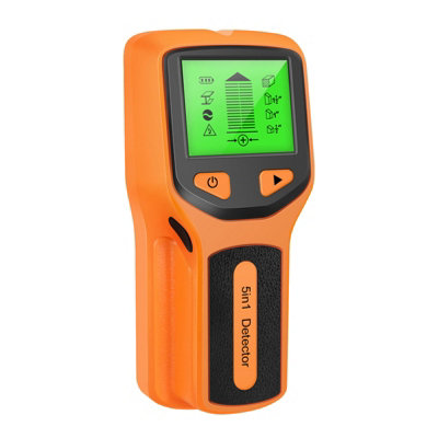 5-IN-1 STUD FINDER WALL SCANNER WITH HD LCD DISPLAY FOR DETECTING WOOD ...