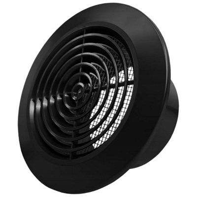5-inch / 125 mm Circular Ceiling Mounted Air Vent Grille Cover, Round ...