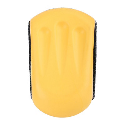 5-Inch Hook and Loop Hand Sanding Pad Block for Polishing and Grinding