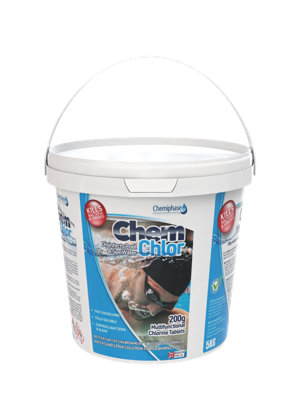 5 Kg 200G Multifunctional Large Chlorine Tablets | DIY at B&Q