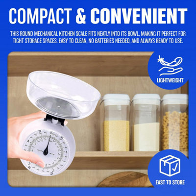 5 Kg Vintage Manual Kitchen Scales Traditional Retro Home Analogue ...