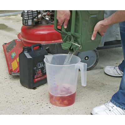 5 Litre Clear Measuring Jug with Easy Read Scale and Spout for Accurate ...