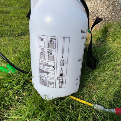 5 Litre Garden Shoulder Pressure Sprayer