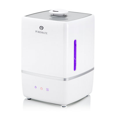 5 Litre Ultrasonic Cool and Hot Mist Humidifier with Ioniser and Aroma ...