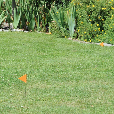 5 Mole Trap Flag Markers Hi Visibility Easy Find Lawn Markers UV ...