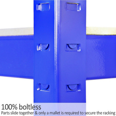 5 Monster Racking T-Rax Heavy Duty Shelves Industrial Garage Storage ...
