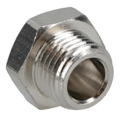 5 Pack 1/4" BSP Hex Blanking Plug Port Air Line Compressor Fitting