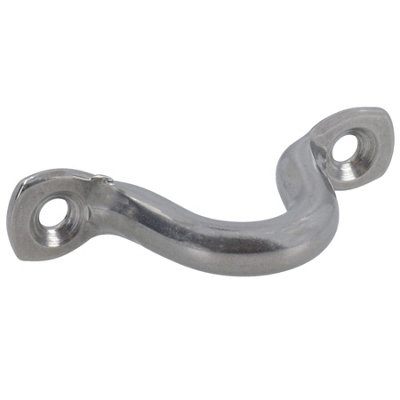 5 Pack 4mm Stainless Steel Wire Sheet Eye Tie Down Hook Strap 316 ...