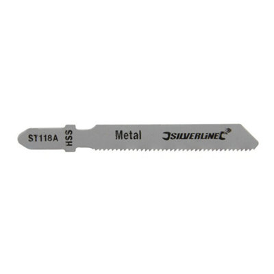 5 PACK 50mm Bayonet Jigsaw Blades HCS Wavy Set Teeth Thin Sheet Metal ...