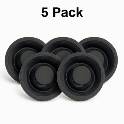 5 Pack Black Rubber Ballvalve Diaphragm Washers 32mm for Cistern Float ...