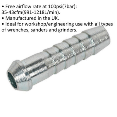 5 Pack Coned Tailpiece Adaptor with 1/4 Inch BSP Union Nut for 5/16 ...