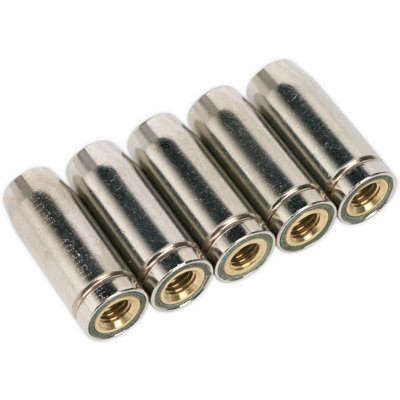 5 PACK Conical Nozzles for MB14 Welding Torches - MIG Welding Nozzle ...