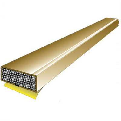 5 PACK Fire Door Seal Strip 2100 x 10 x 4mm Intumescent Fire Stop Brown