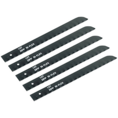 5 PACK - HSS Air Jigsaw Saw Blades - 18 TPI BLACK Reciprocating Multi ...