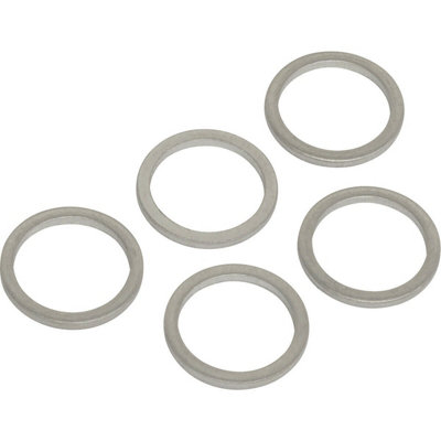 5 Pack M13 Sump Plug Washers for Thread Repair Kits