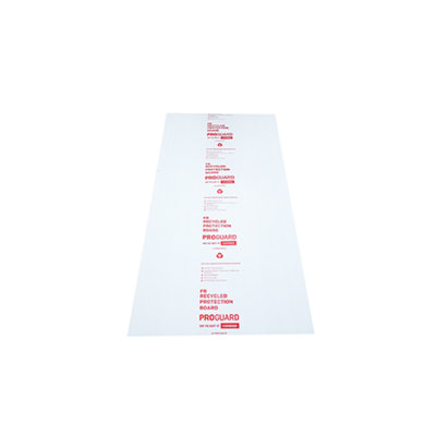 5-PACK PROGUARD FR RECYCLED PROTECTION BOARD WHITE 2.4MX1.2MX2MM