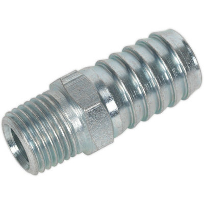 5 Pack Screwed Tailpiece Adaptor - 1/4 Inch BSPT with Male Thread for 1 ...