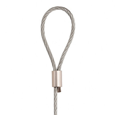5 Pack Steel Picture Hanging Wire 1.5m Cable with Crimped Loop Top for ...