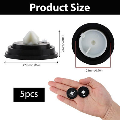 5 Pack Valve Diaphragm Washers Float Valve Diaphragms Easy Flush Valve ...