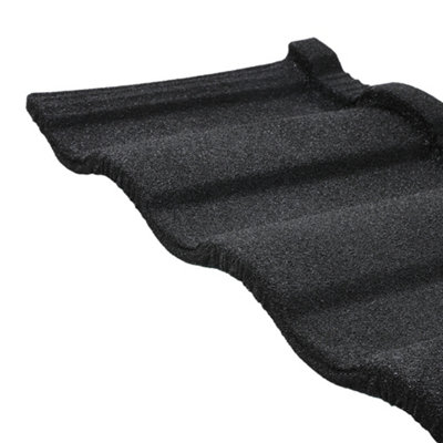 5 PCS BLACK COATED ASPHALT ROOF SHINGLES,BITUMEN SHED ROOFING STYLISH ...