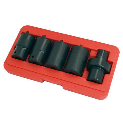 5 Piece Gear Box Socket Set 1/2" Drive For Mercedes Vehicles (Neilsen ...