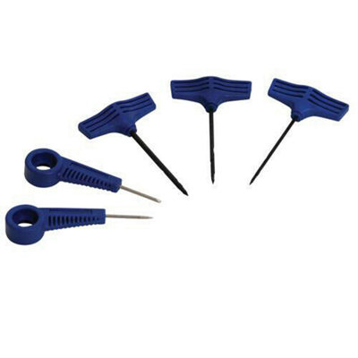 5 Piece Twist Gimlet Bradawl & Awl Set