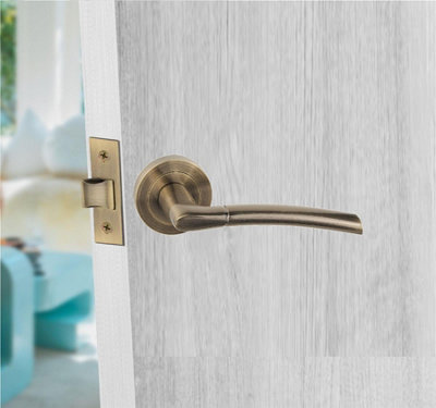 5 Set Indiana Design Internal Door Handles Set Ball Bearing Hinges and ...