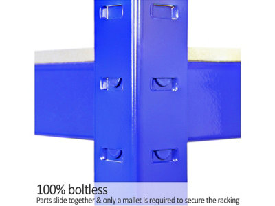 5 T-Rax Heavy Duty Racking Units 90cm Greenhouse Shed Warehouse Garage ...