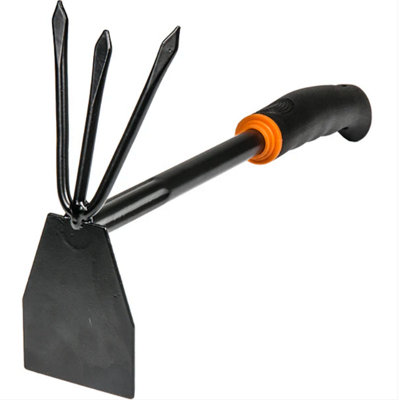 5-teeth Rake and Digger-hoe Garden Tool Set