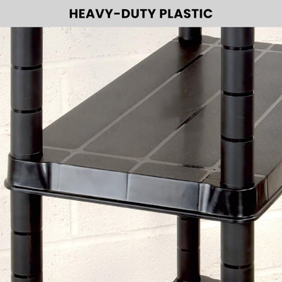 5 Tier Shelving Racking Unit Heavy Duty