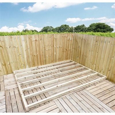 5 x 20 (1.5m x 6.1m) Pressure Treated Timber Base (C16 Graded Timber ...