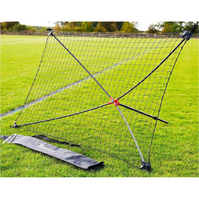 5 x 3 Feet Portable Football Rebounder - Ball Return Net Control & Shot ...